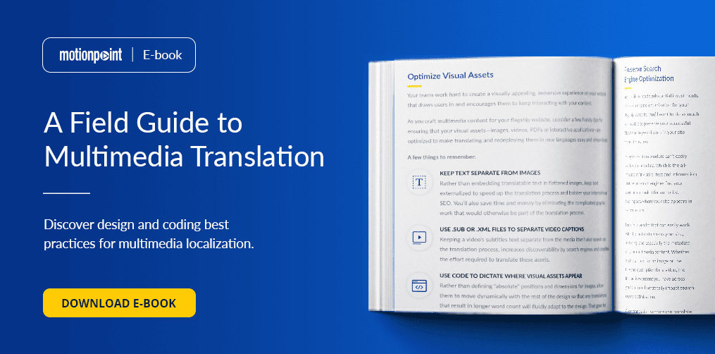 Best Practices for Multimedia Localization