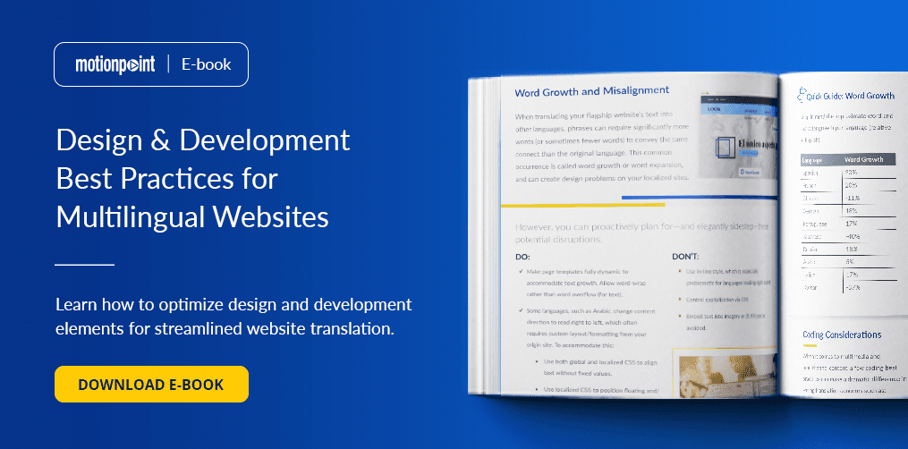 Multilingual Website Design & Web Development Best Practices