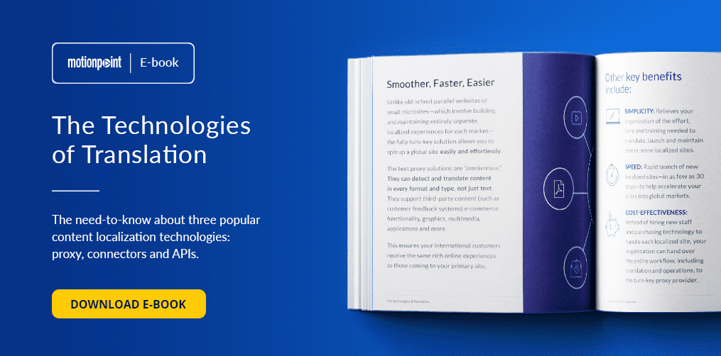 E-Book: Mastering the Technologies of Website Translation