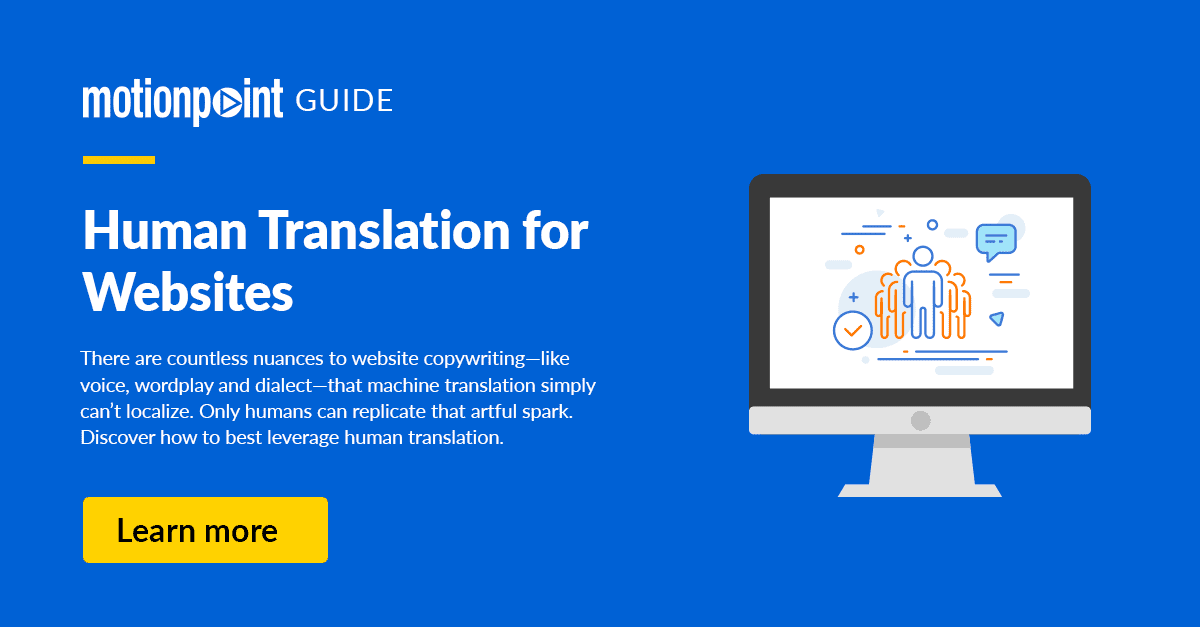 Professional Human Translation for Websites