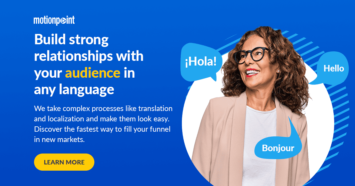MotionPoint: Tech-Driven Translation & Localization Company
