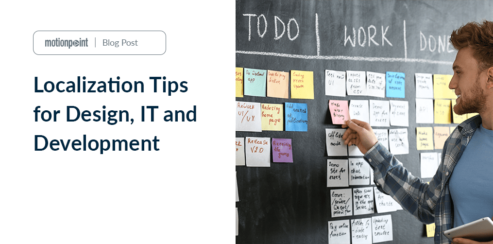 Guide Graphic: Localization Tips for Design, IT and Development