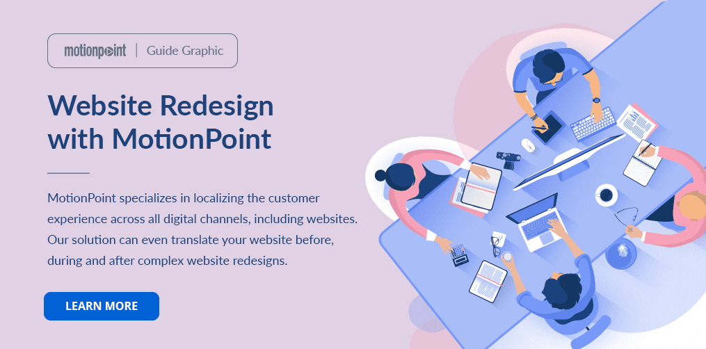 How MotionPoint Supports Localization & Redesign Projects