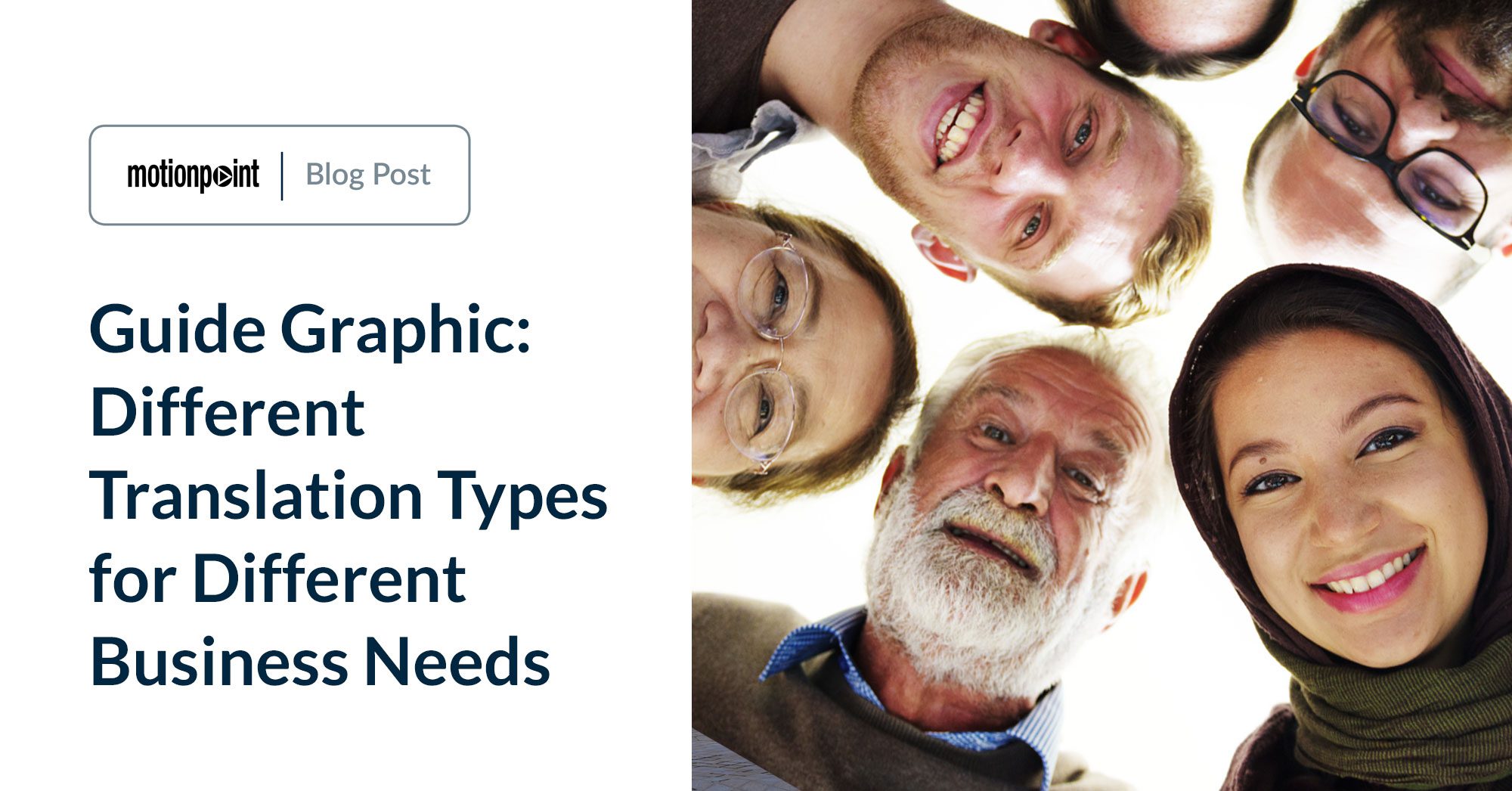 Guide Graphic: Different Translation Types for Different Business Needs