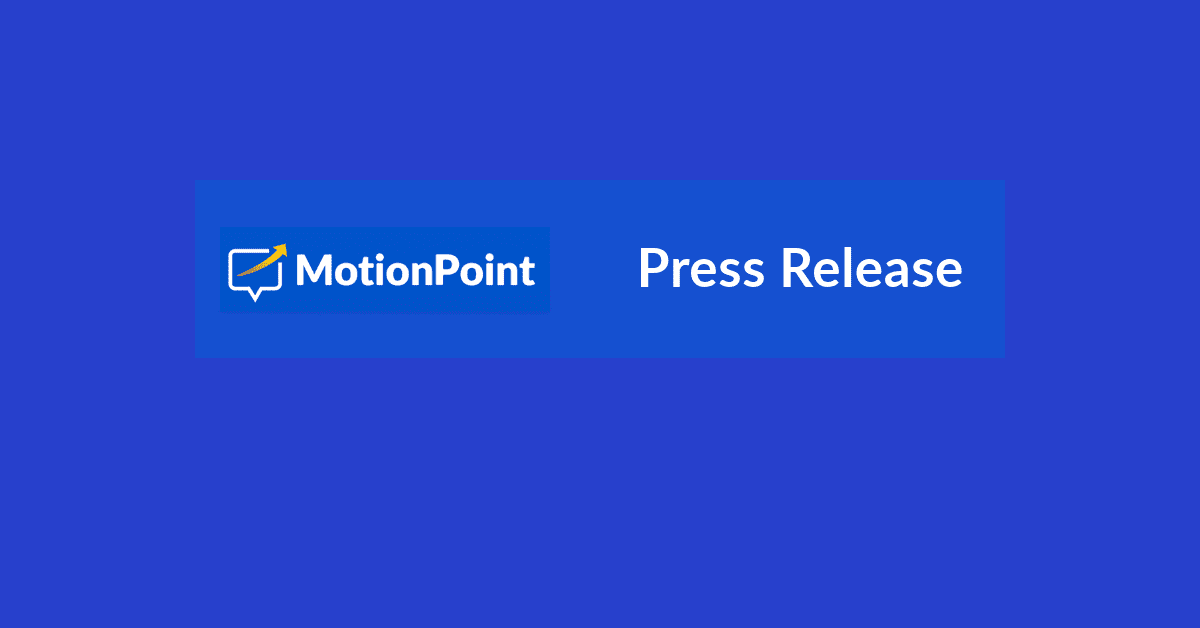 Motionpoint Launches Ai Powered Dynamic Quality Estimation