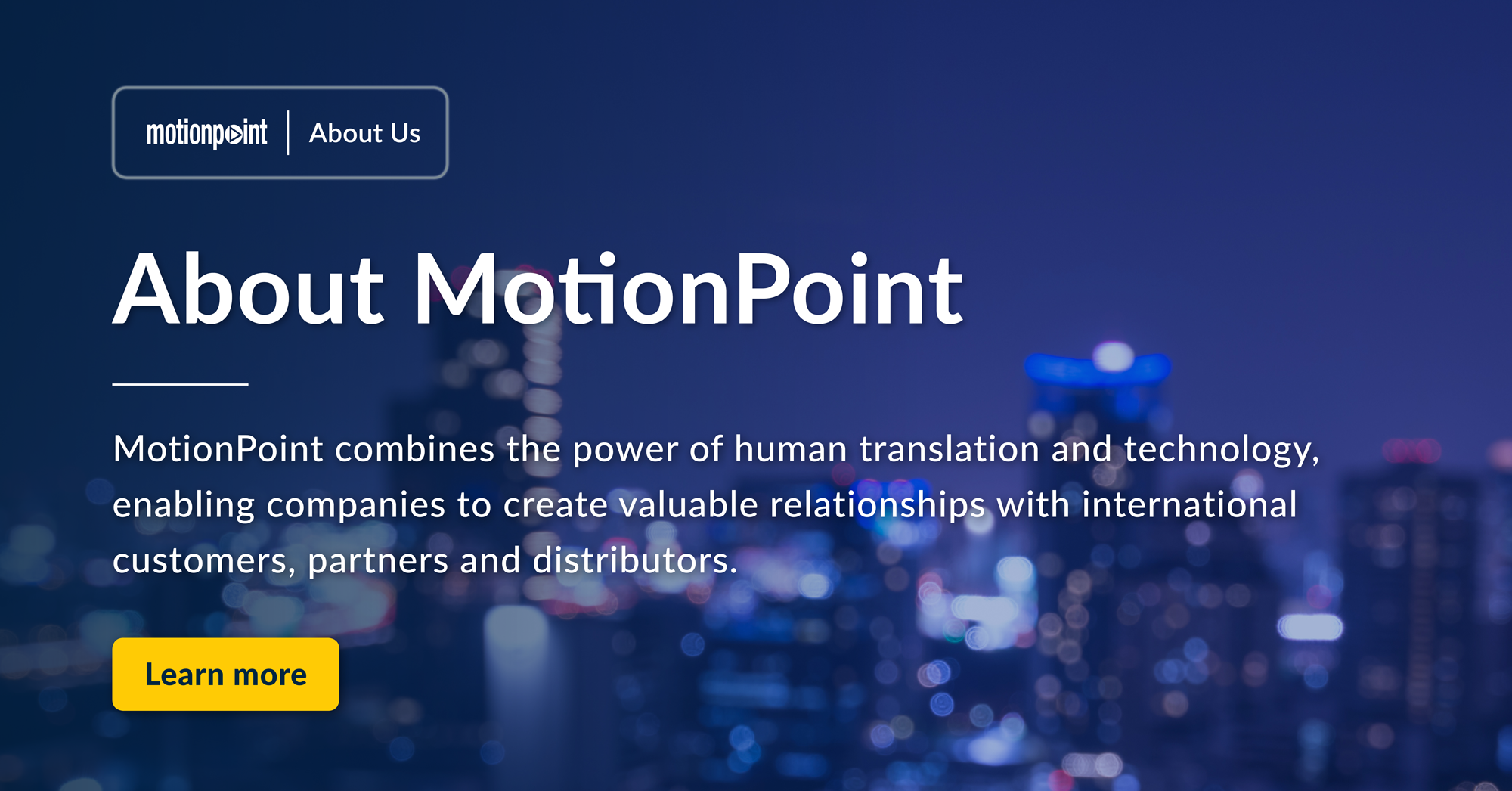 About MotionPoint