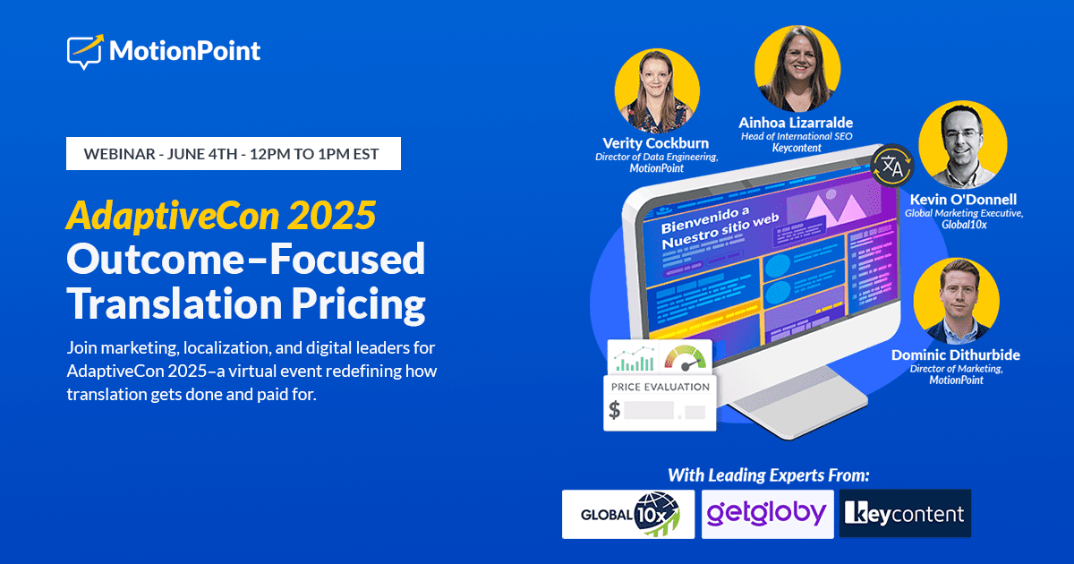 AdaptiveCon 2025: Outcome–Focused Translation Pricing