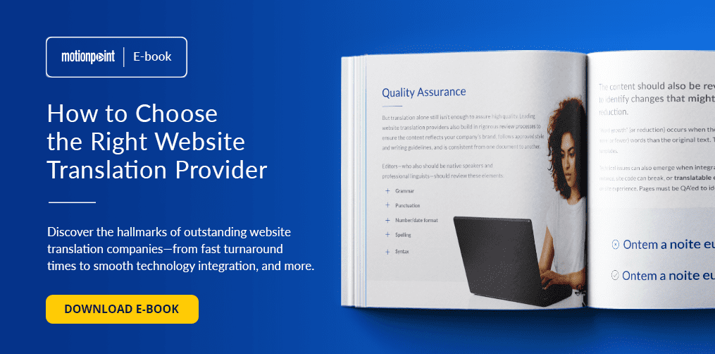 What Makes a Great Website Translation Vendor?