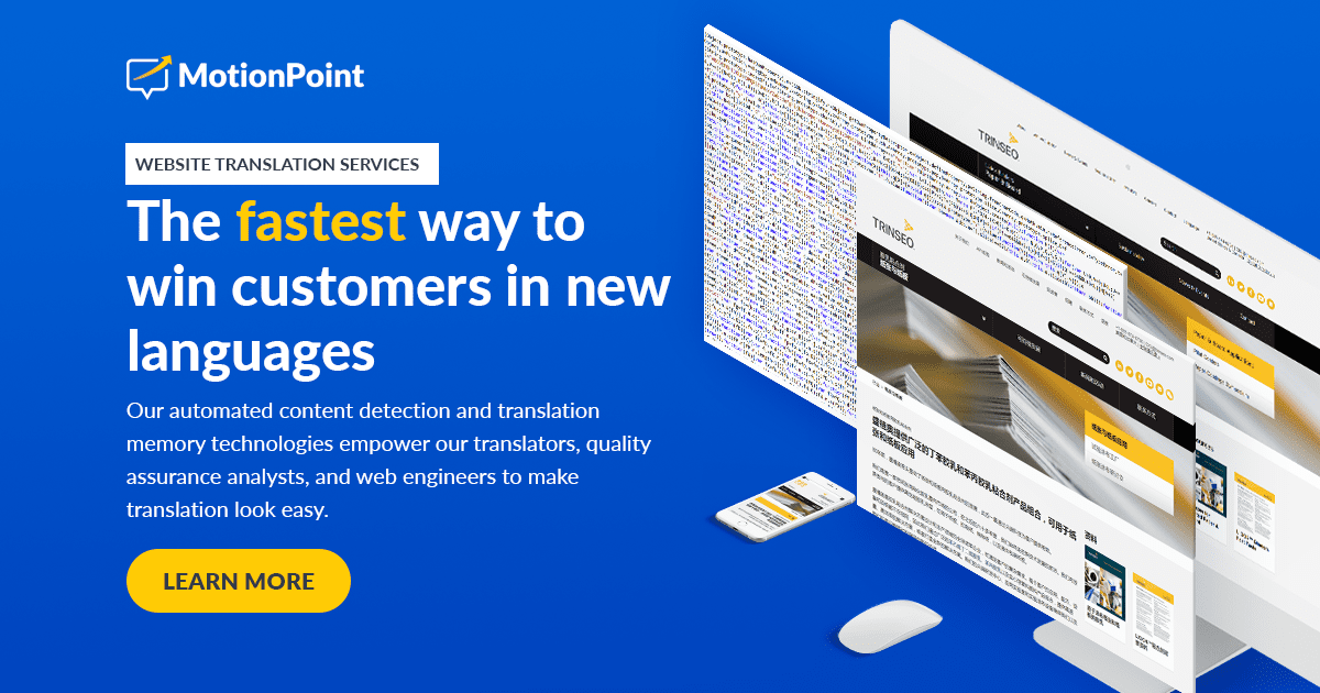 Professional Website Translation Services | MotionPoint