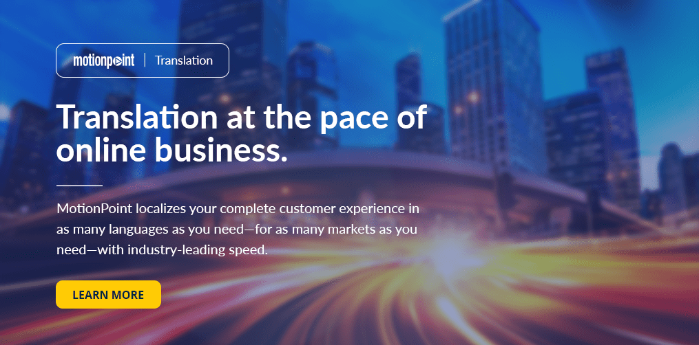 Fast Website Translation | Easy Website Localization Solution | MotionPoint