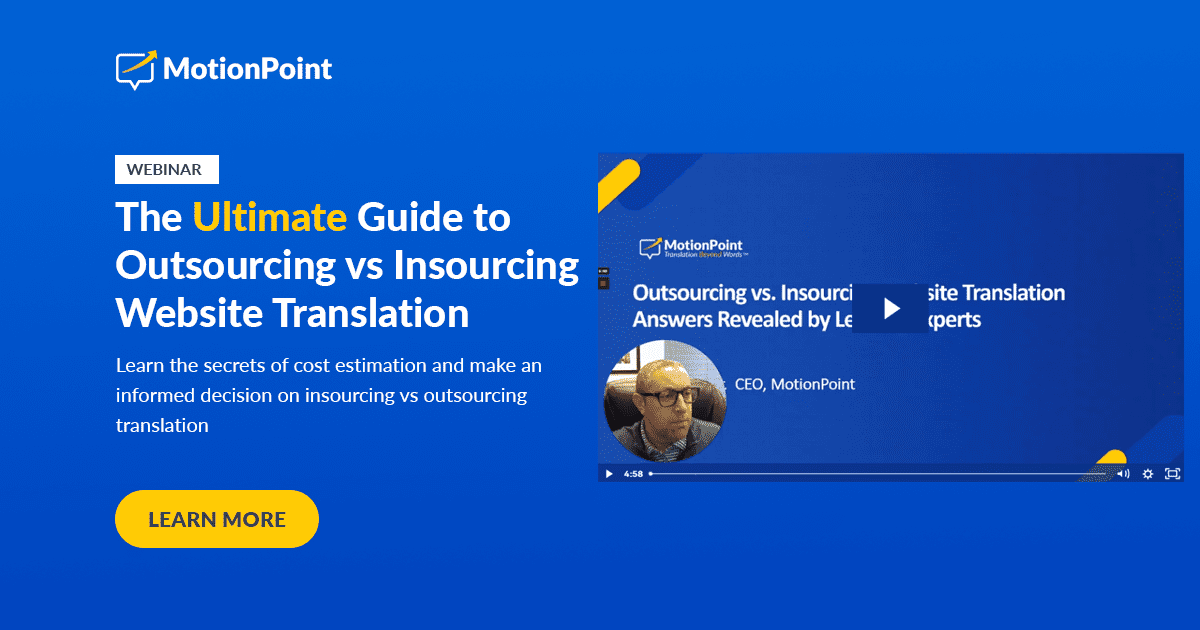 Owning vs Partnering in Website Translation | MotionPoint